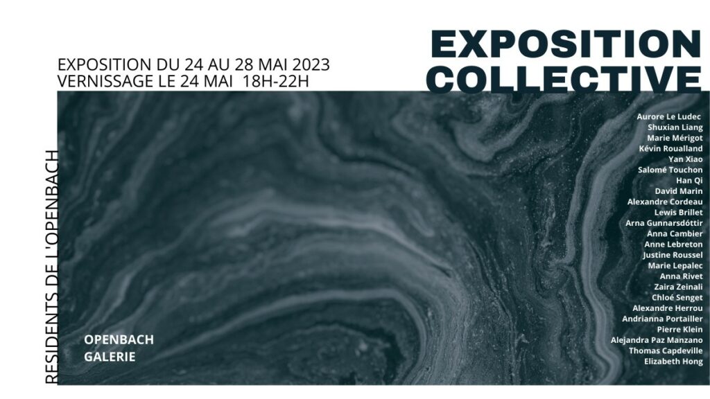Résidents OpenBach 2023 – Expo collective – OpenBach